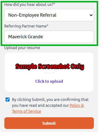 Everise Work at Home Referral Registration Form