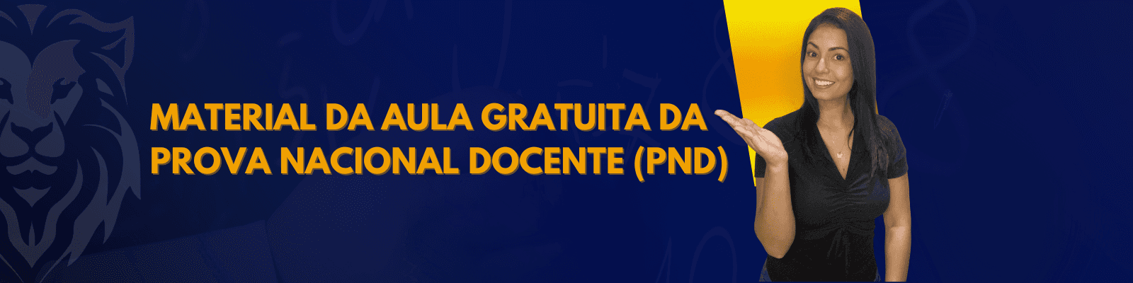 Material da Aula de Língua Portuguesa para o PND