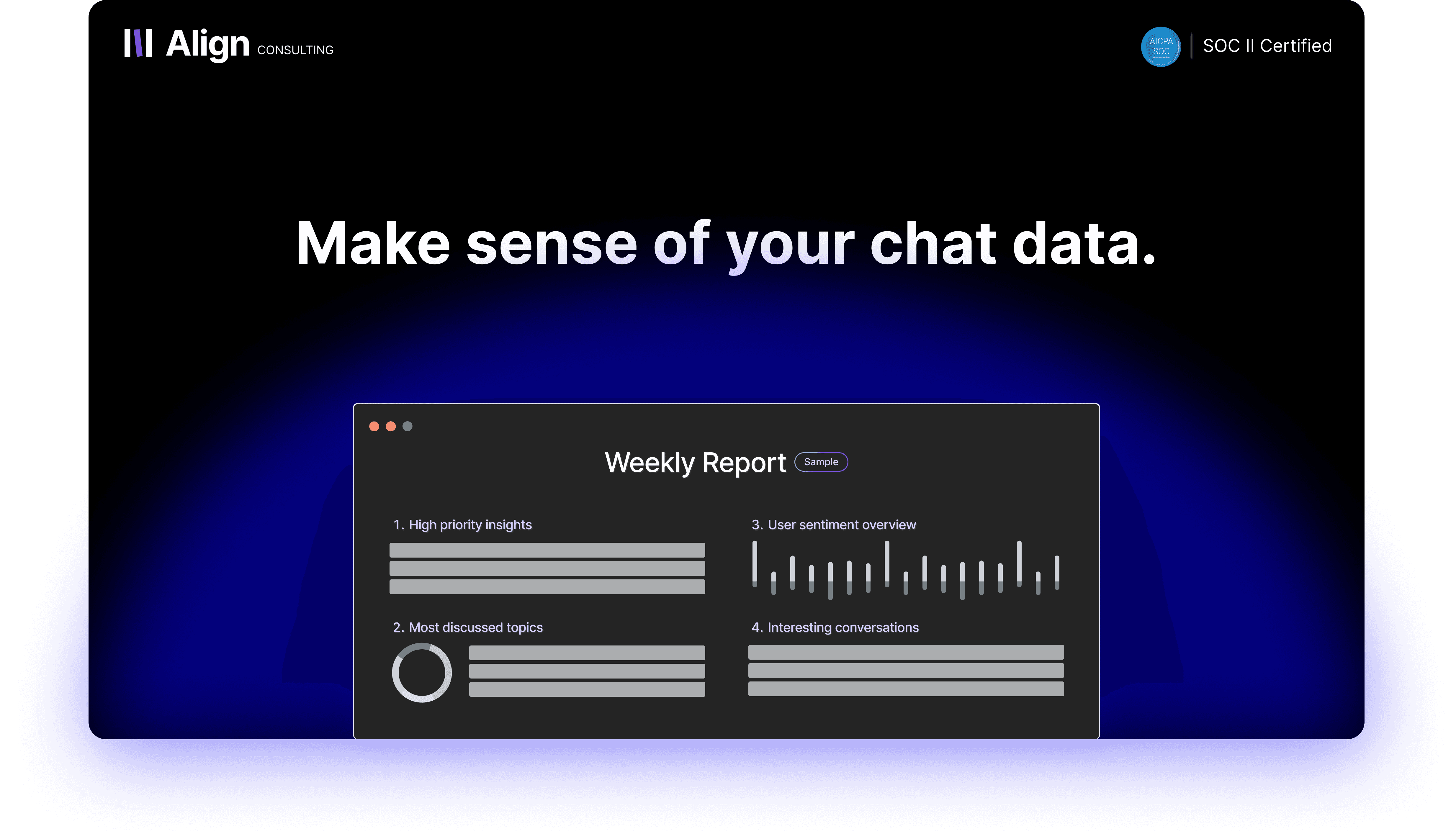 Align Consulting | Make sense of your chat data