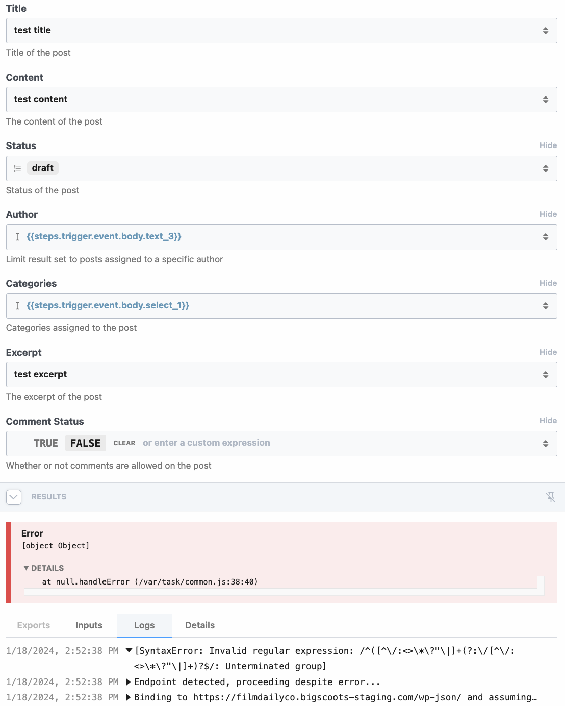 Wordpress · Issue 9961 · Pipedreamhq Pipedream · Github
